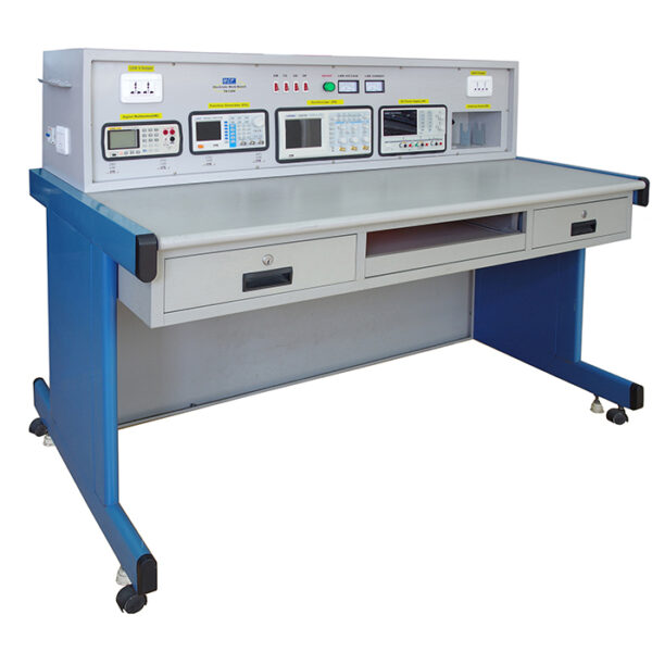 TB1400 TRAINING BENCH WITH INSTALLED INSTRUMENTS - MCP Lab Electronics