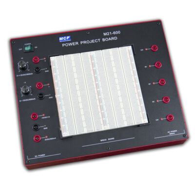 M21-600 POWER PROJECT BOARD WITH BOTH AC AND DC POWER SUPPLY - MCP Lab ...