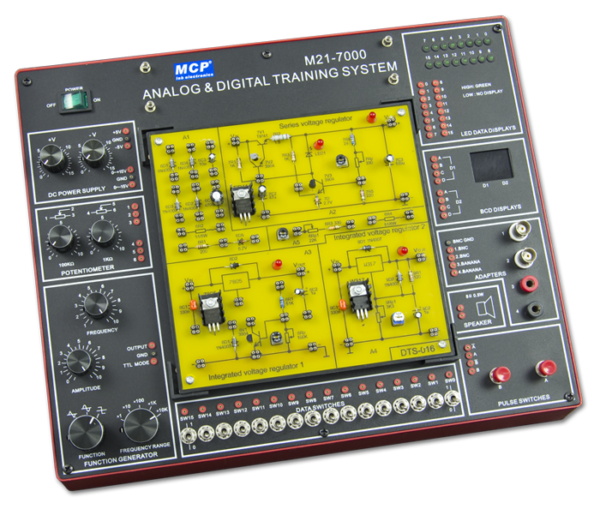 ACL-7000 ANALOGUE TRAINING SYSTEM WITH EXPERIMENTAL BOARD - MCP Lab ...