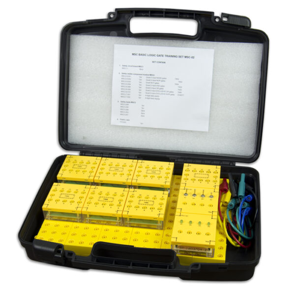 MSC-02 BASIC LOGIC GATE TRAINING SET - MCP Lab Electronics