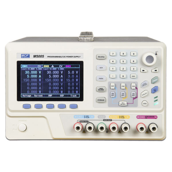 M5000 PROGRAMMBLE POWER SUPPLY WITH PC CONTROL INTERFACE - MCP Lab Electronics
