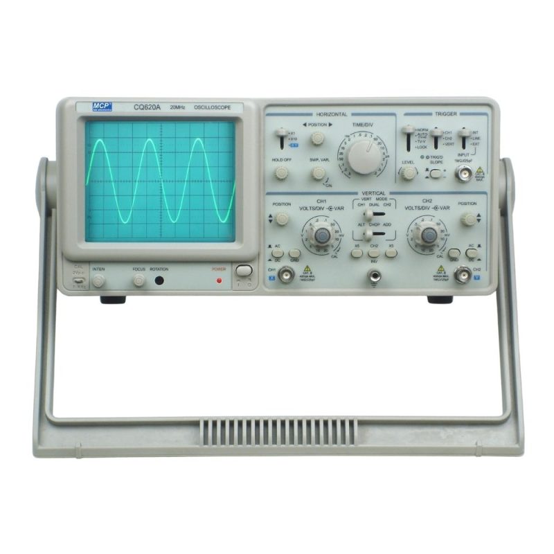 CQ620A DUAL CHANNEL OSCILLOSCOPE - MCP Lab Electronics